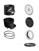 Pluggit Installations-Set für PluggFlex Schlauch SL080 | UNIDOMO