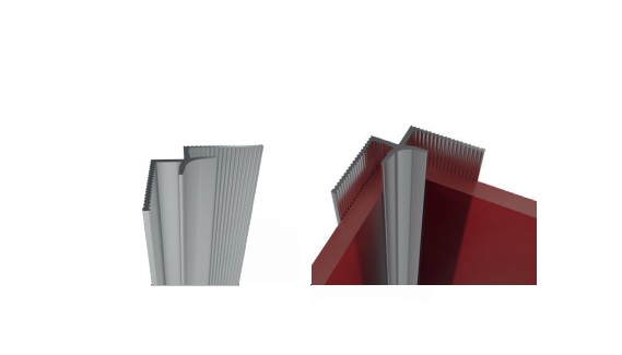 Nordholm SplashBoard Signature Profile Aluminium schwarz