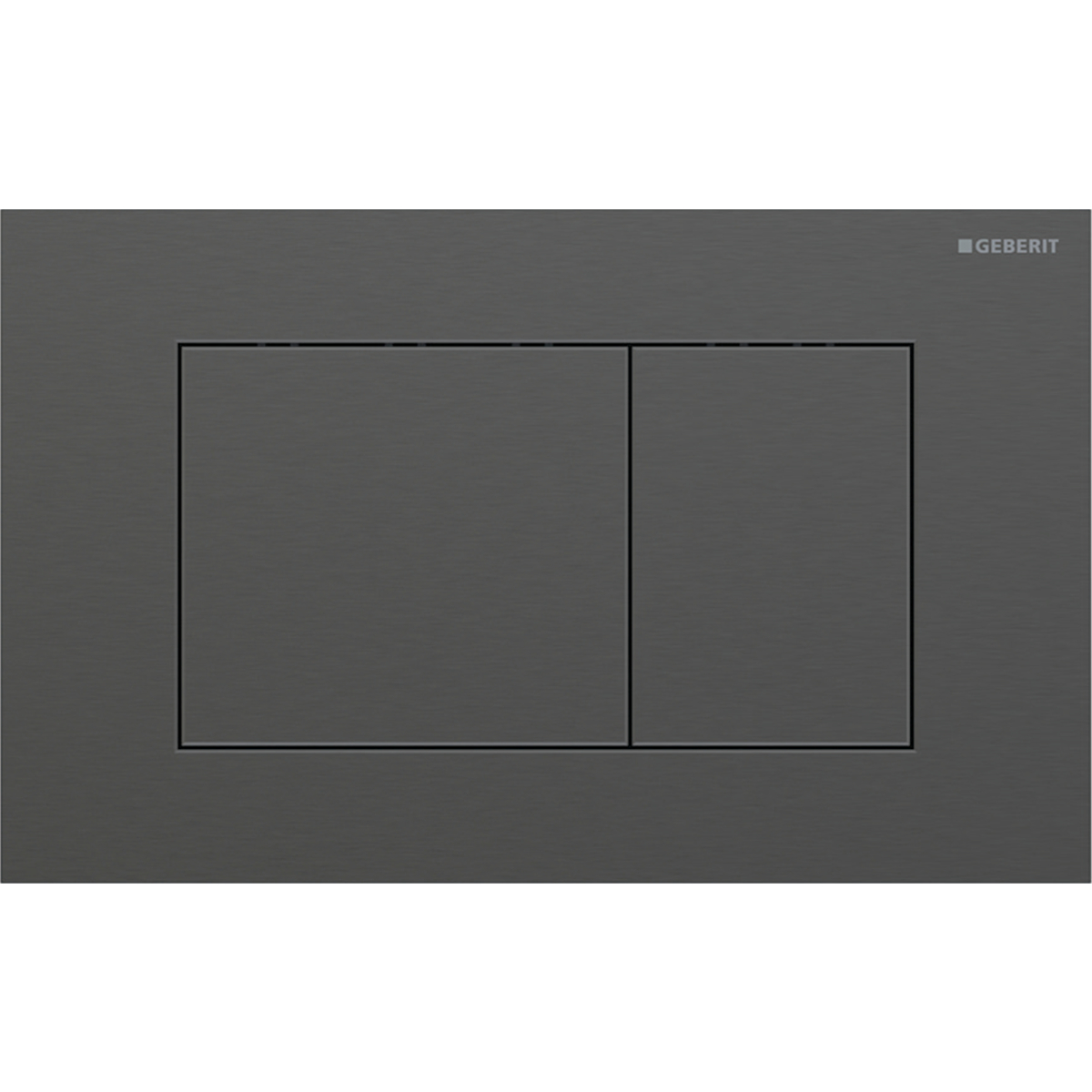 Geberit Sigma40 Betätigungsplatte Eckig für 2-Mengen-Spülung in ...